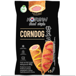 Korean Plant Based Corn Dog